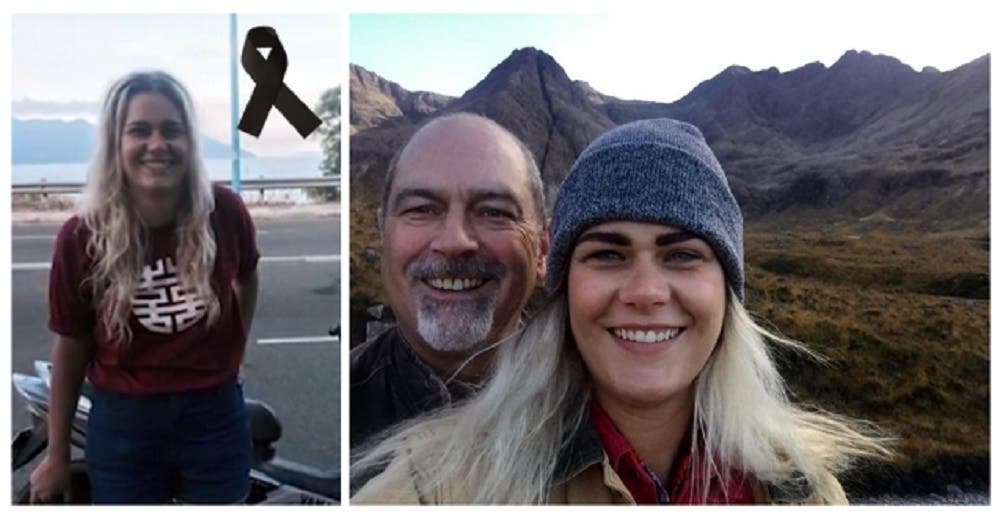 Las emotivas palabras de un padre que perdió a su hija en un extraño ...