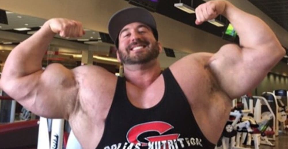 La impresionante transformación de Goliath, el culturista más grande ...