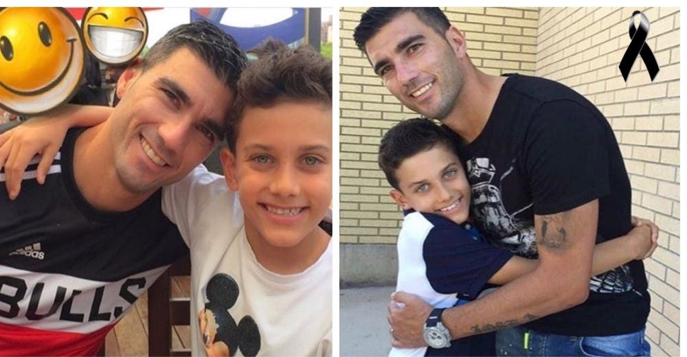 "Te has ido para no volver" - El hijo de José Reyes se despide de su ...