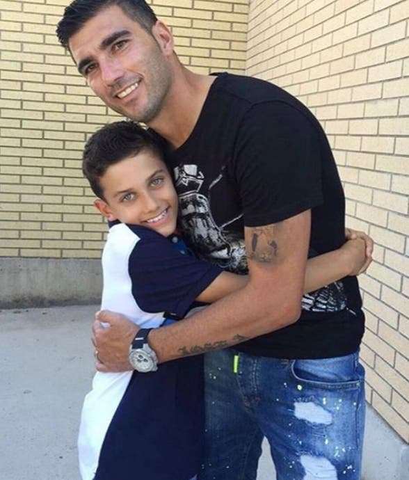 "Te has ido para no volver" - El hijo de José Reyes se despide de su ...