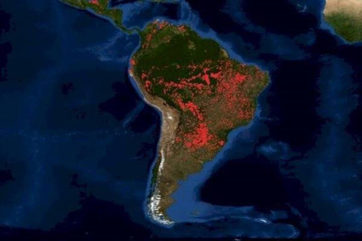 Llega el avión supertanker a Bolivia para combatir los incendios ...