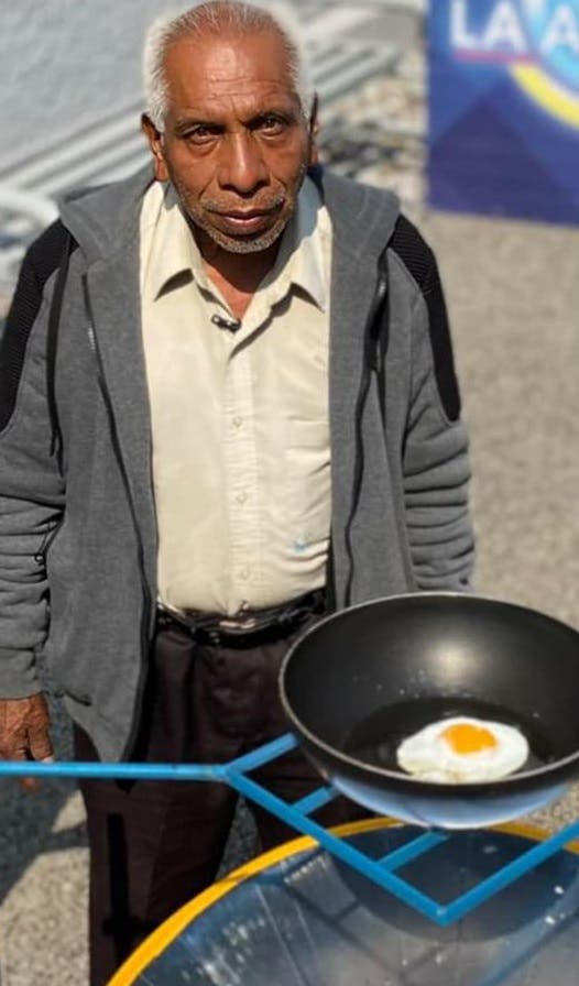 Un abuelito de 71 años que nunca pudo estudiar crea una estufa solar ...