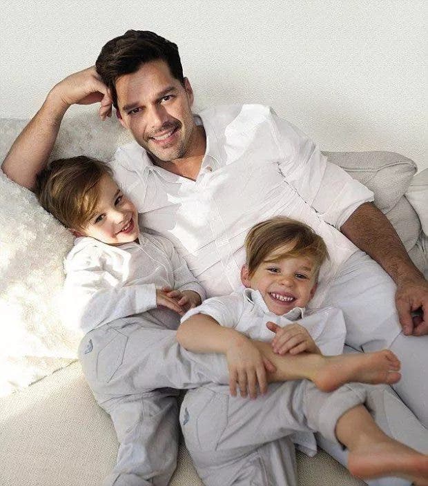 Ricky Martin revela la personalidad de sus 4 hermosos hijos y confiesa ...