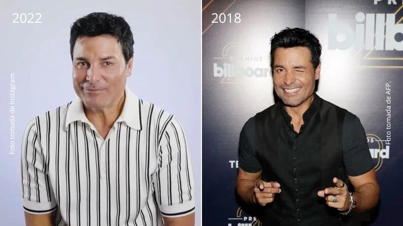 Chayanne presume nuevo rostro y cr1tican los «arreglitos» que se hizo ...